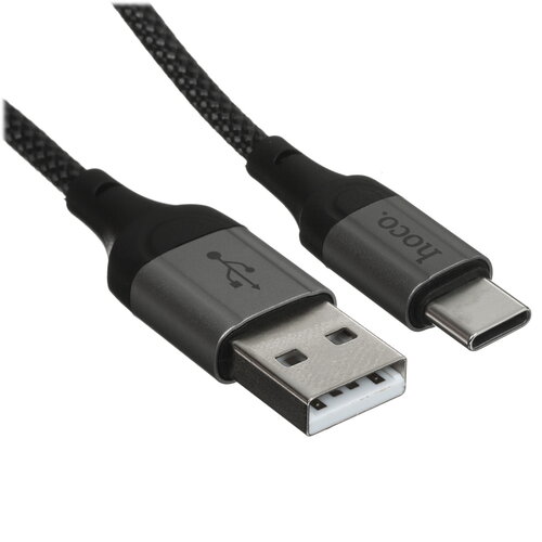 Купить Кабель Hoco USB Type-C - USB Type-A черный 1 м в интернет ...