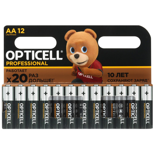 Купить Батарейка Opticell Professional AA (LR6/ER14505/FR6/R6P) в ...