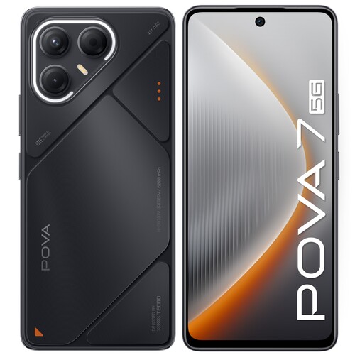 Купить 6.78" Смартфон Tecno POVA 7 5G 256 ГБ черный в интернет-магазине ...
