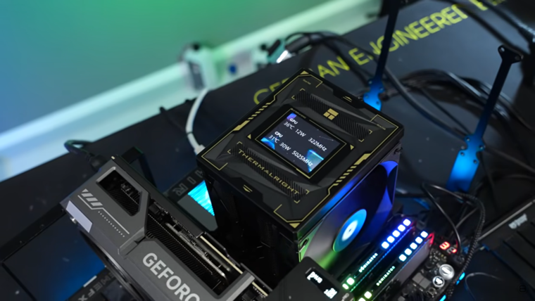 ⚡Der8auer оценил кулер Thermalright Burst Assassin 120 Vision — почти ...