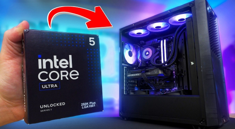 ⚡Toasty Bros протестировали систему с Intel Core Ultra 5 250K Plus и ...