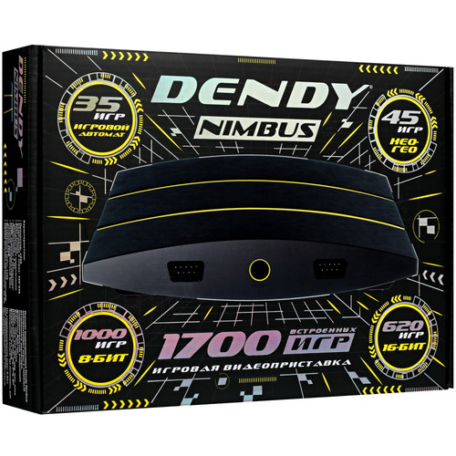 Купить Ретро-консоль Dendy Nimbus + 1700 игр в интернет-магазине DNS ...